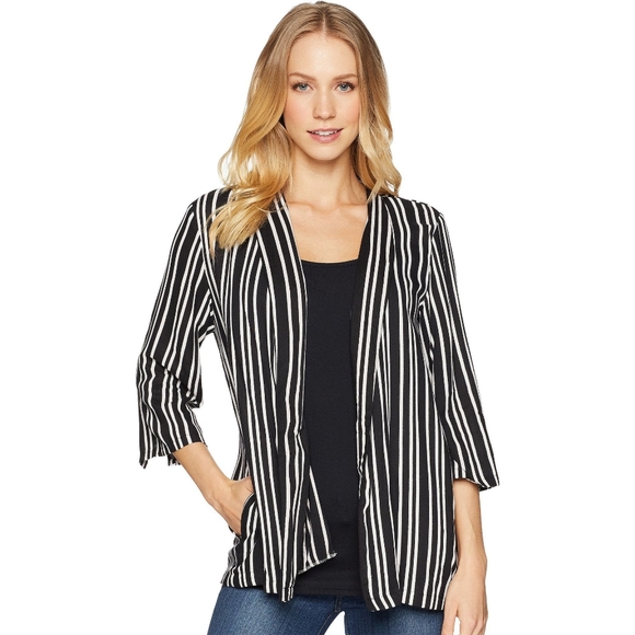 Angie | Jackets & Coats | Angie Striped Lightweight Blazer | Poshmark